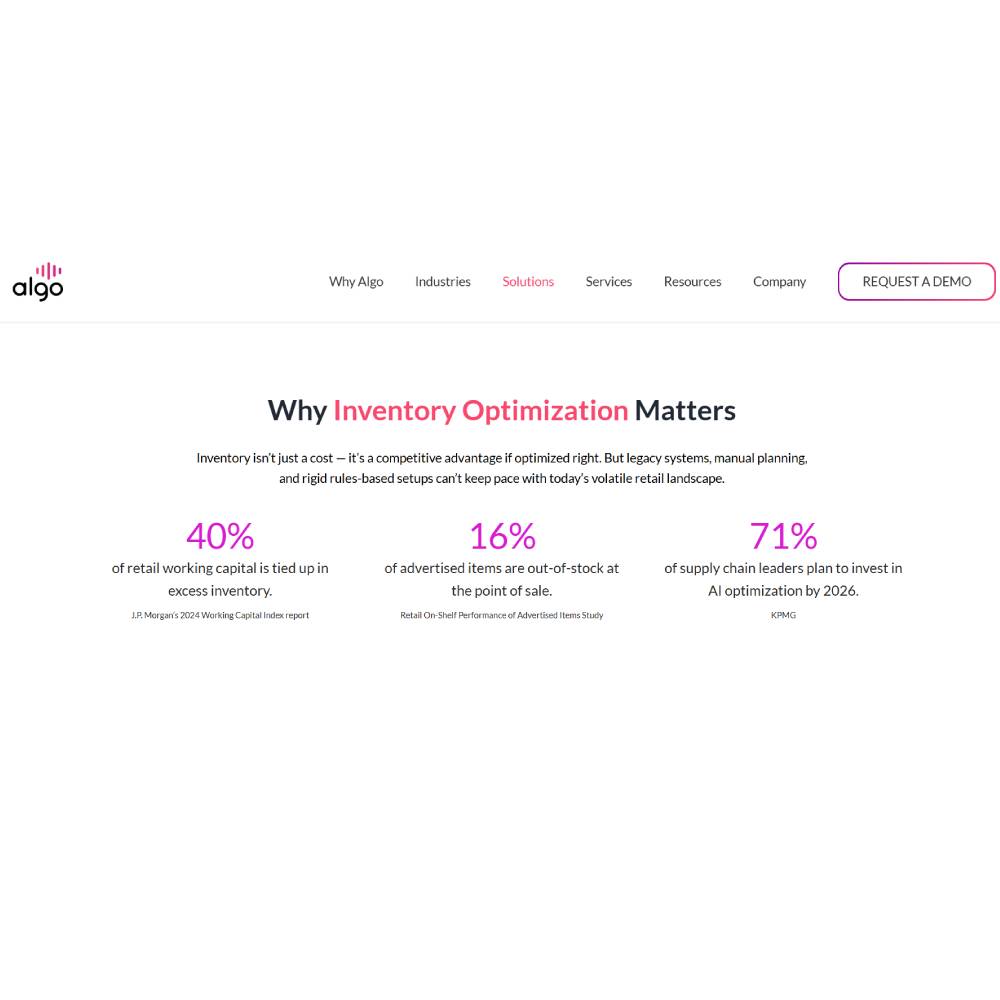 Algo – AI-Powered Demand Forecasting Solution – Daidu.ai