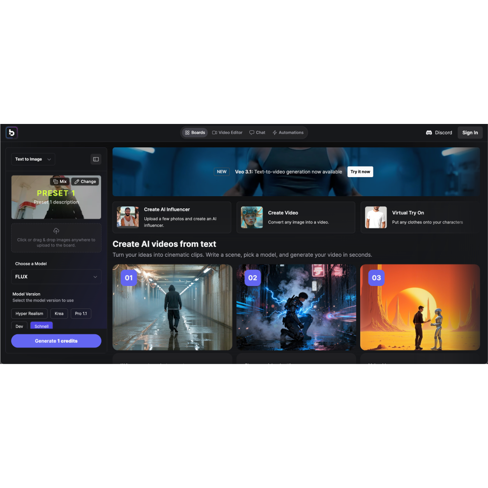 BasedLabs – AI Image & Video Generation Platform – Daidu.ai