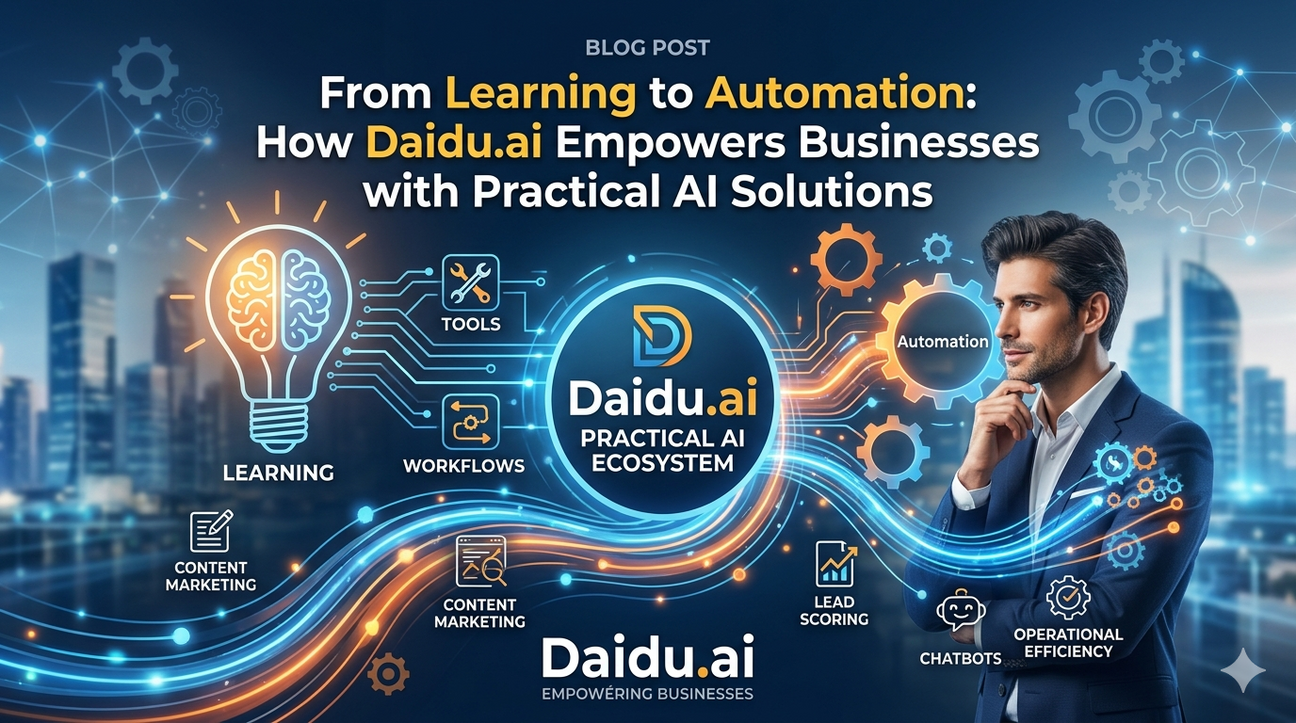 Daidu.ai — Your AI Ecosystem | Learn, Discover & Automate with AI