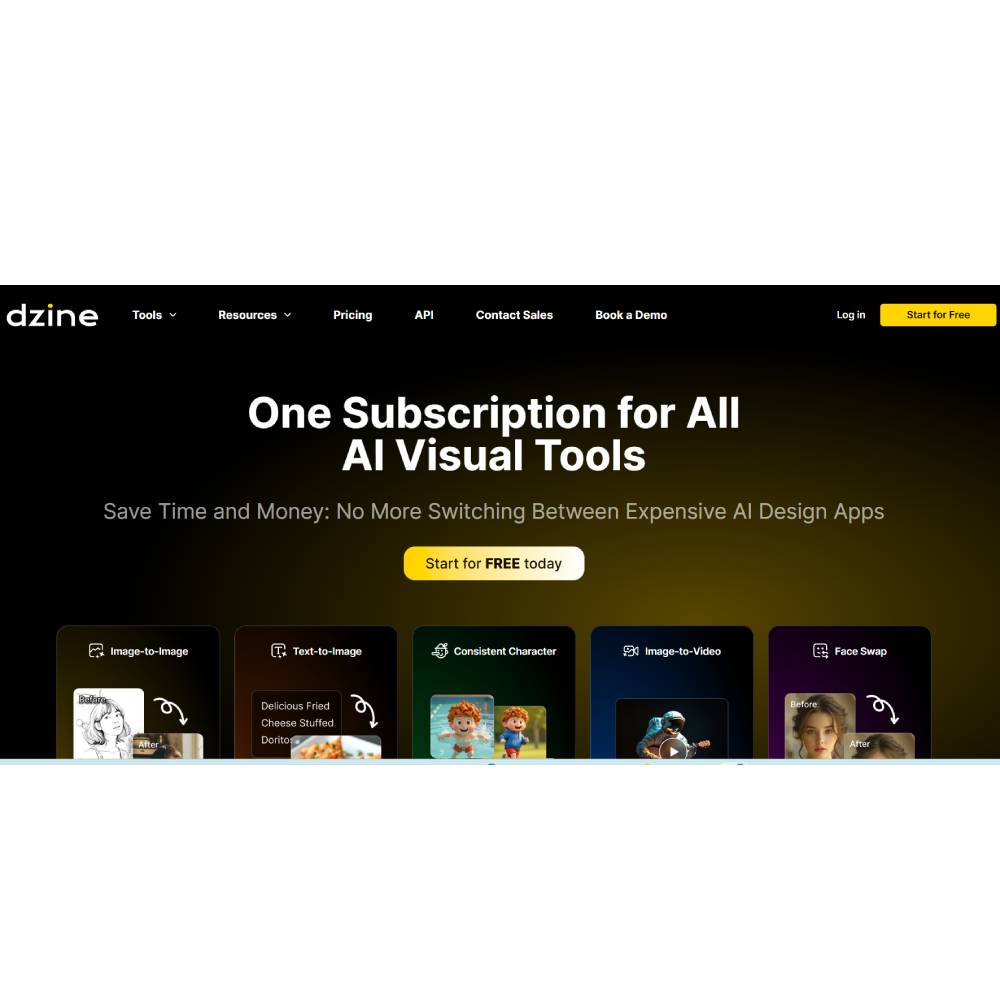 Dzine – AI Graphic Design Platform for Instant Visual Creation – Daidu.ai
