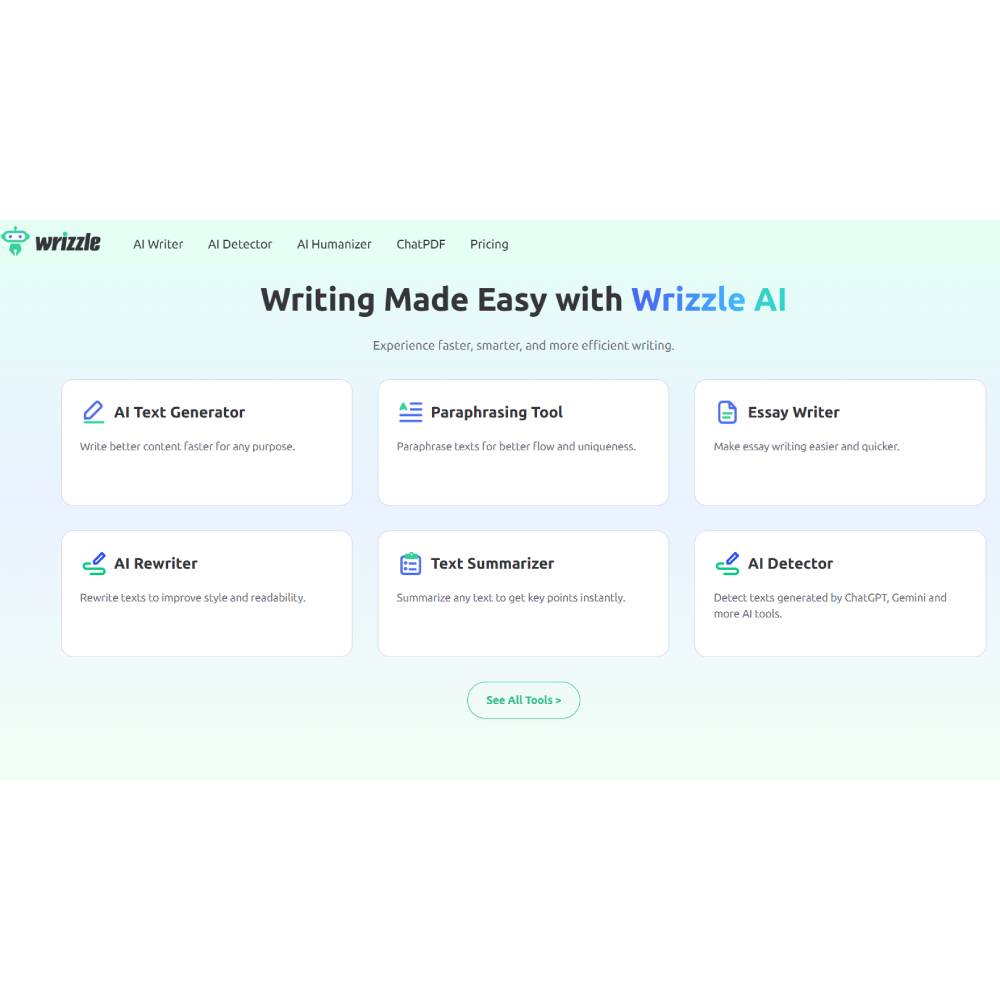 Wrizzle AI – AI Writing Assistant for Content Generation – Daidu.ai