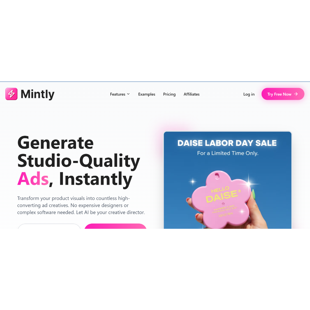 Mintly AI - AI Powered Ads – Daidu.ai